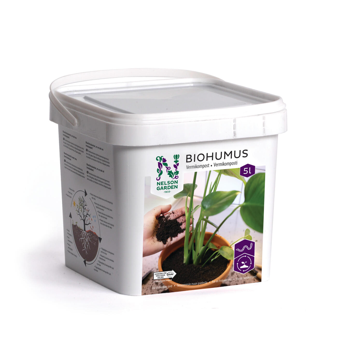 Vermikompost 'Biohumus' - Effektivt dyrkingsutstyr